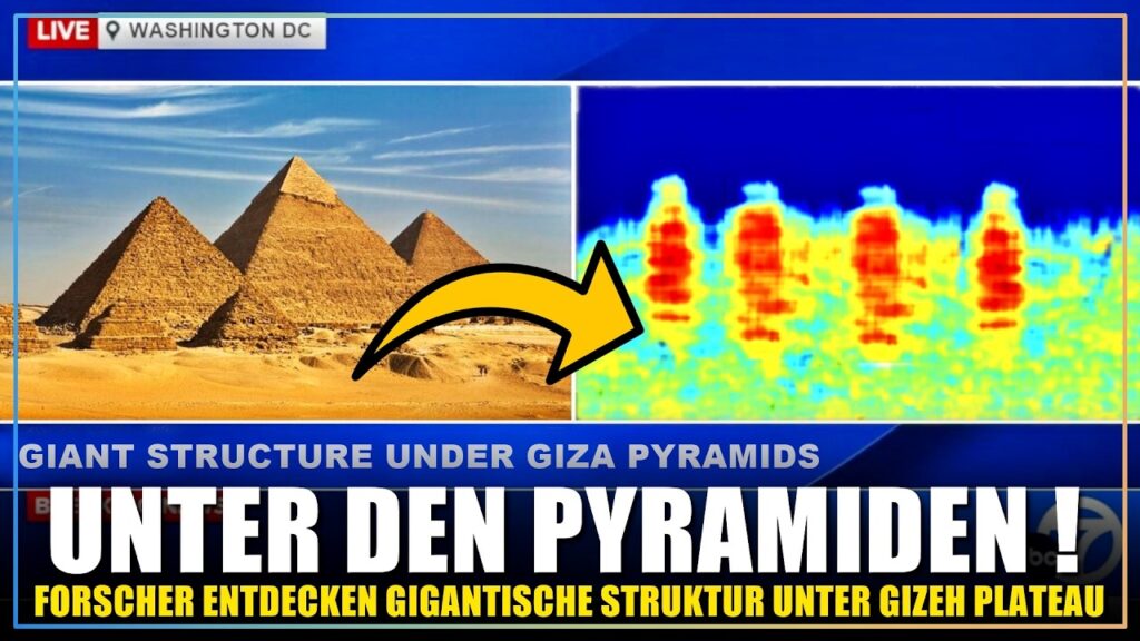 Neue Entdeckung unter den Pyramiden von Gizeh: Unbekannte Strukturen ...